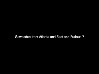 จา พนม Hello Thailand ที่ Fast and Furious 7, Atlanta